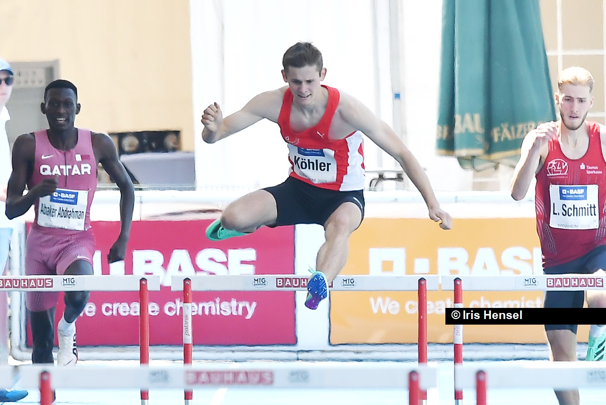 Badischer Leichtathletik-Verband e.V.: Tag 2 der Junioren-Gala in Mannheim