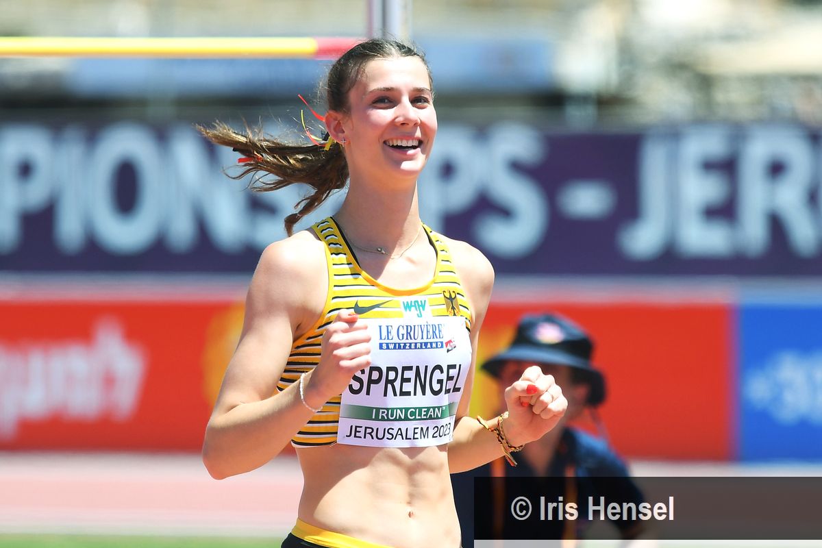 Badischer Leichtathletik-Verband e.V.: U20-EM Tag 2 | Sandrina Sprengel ...