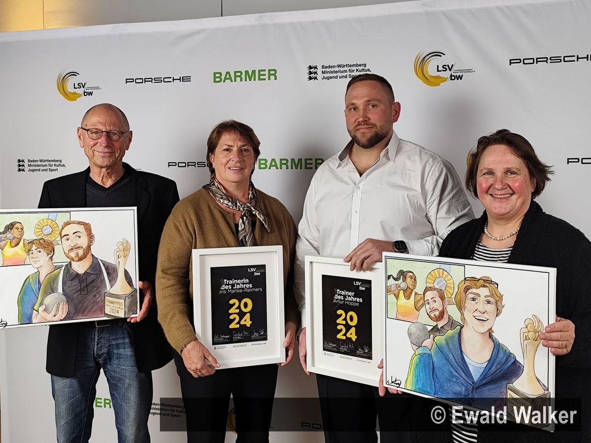 Badischer Leichtathletik-Verband e.V.: Iris Manke-Reimers und Artur ...